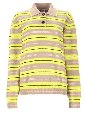 Paul Smith Maglia Rugby In Boucl - Yellow