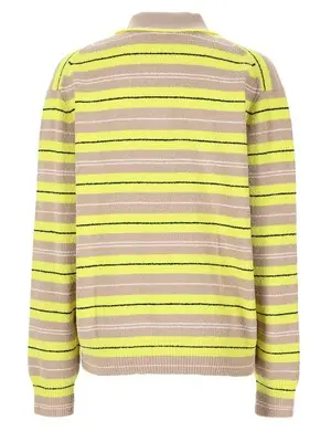 Paul Smith Striped Rugby Maglia - Yellow