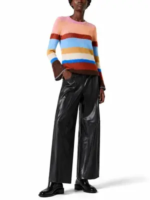Paul Smith Striped Mohair Blend Sweater - Multicolour