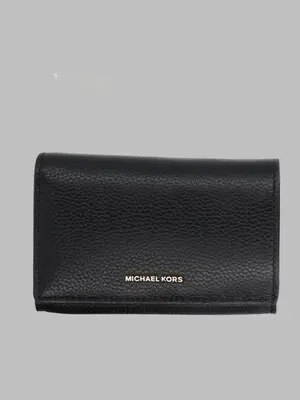 Michael Kors Portafoglio "jet Set Large" In Pelle Martellata