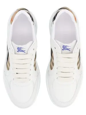 Burberry Sneaker "terrace" Con Dettagli Check