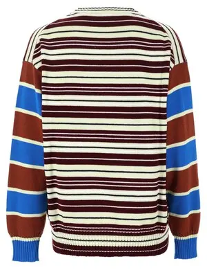 Paul Smith Striped Wool And Cotton Sweater - Multicolour