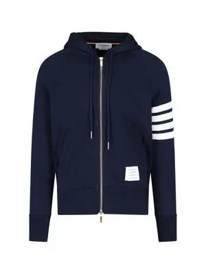Thom Browne Inspired 100% Cotton Sweater For - Blue