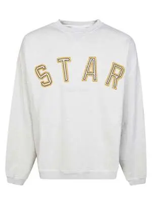 GOLDEN GOOSE Ribbed Knit Sweater - Grey