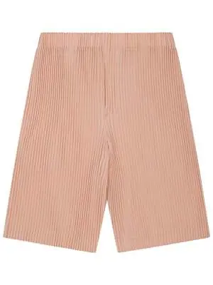 Issey Miyake Pleated Shorts - Pink