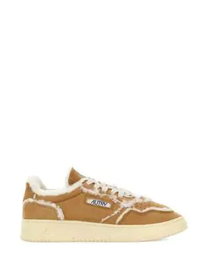 AUTRY Suede Shearling Sneaker For