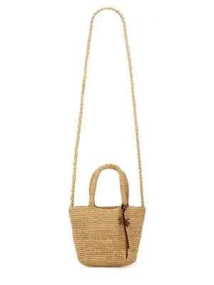Manebí Mini Raffia Handbag