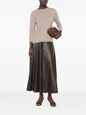 Fabiana Filippi Wool Blend Crewneck Sweater