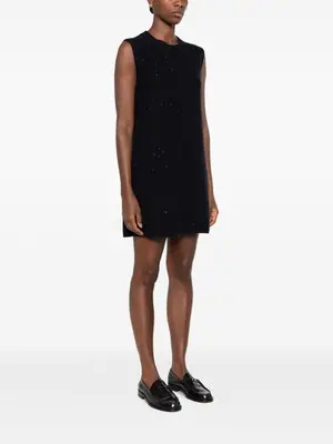 Fabiana Filippi Sleeveless Mini Dress With Sequins