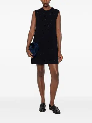 Fabiana Filippi Sleeveless Mini Dress With Sequins