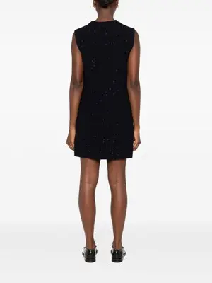 Fabiana Filippi Sleeveless Mini Dress With Sequins