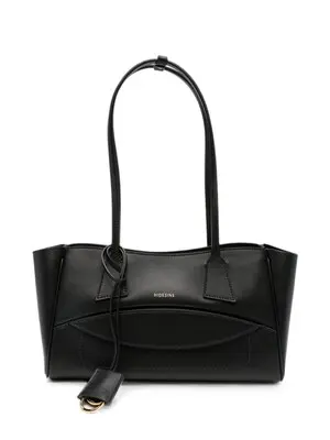 HIDESINS Shopper Small Leather Tote - Black