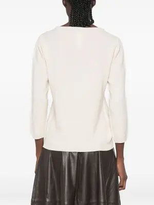 Fabiana Filippi Wool Blend Crewneck Sweater