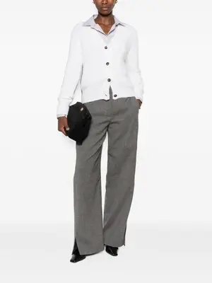 BASE Wool V-necked Cardigan