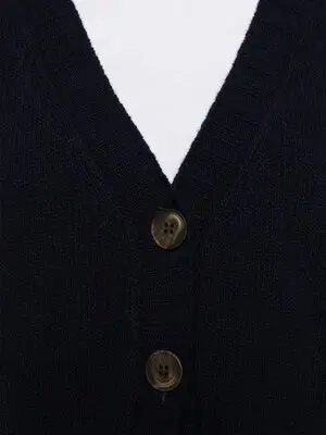 BASE Wool V-necked Cardigan