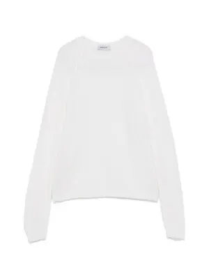 BASE Wool Crewneck Sweater - White