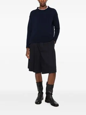 BASE Wool And Cashmere Crewneck Sweater