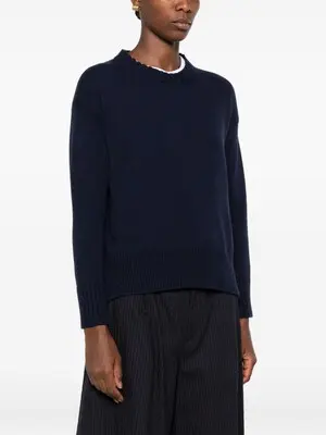 BASE Wool And Cashmere Crewneck Sweater