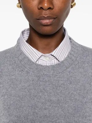 BASE Wool And Cashmere Crewneck Sweater
