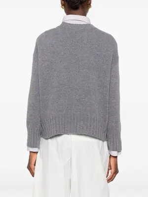BASE Wool V-necked Cardigan