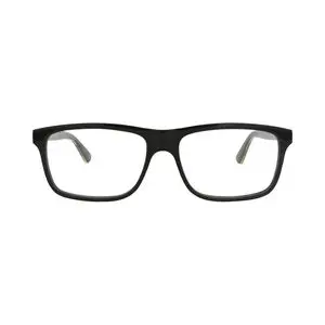 Gucci Square-frame Acetate Optical Frames /transparent - Black