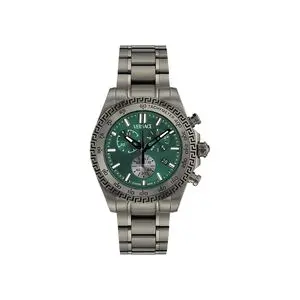Versace Chrono X Bracelet Watch 'gun - Black