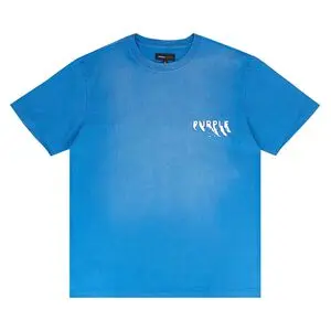 PURPLE BRAND Heavy Jersey Short-sleeve Tee - Blue