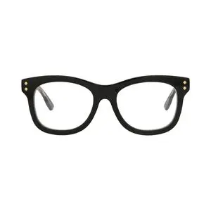 Gucci Square-frame Acetate Optical Frames /transparent - Black