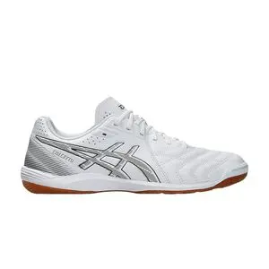 Asics Calcetto 9 2e Wide Gunmetal - White