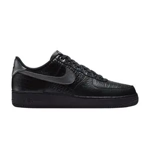 Nike Air Force 1 '07 'triple Croc - Black