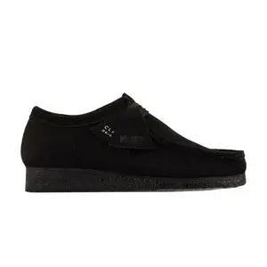 Clarks Wmns Wallabee Suede - Black