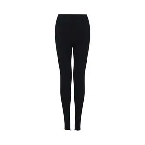 FERRAGAMO Wool Blend Leggings - Blue