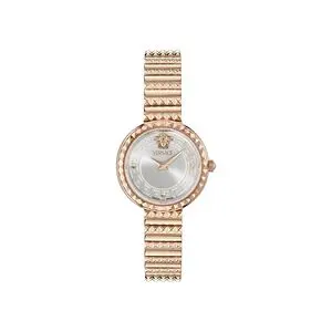 Versace Greca Goddess Petite Bracelet Watch 'rose - Gold