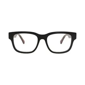 Gucci Square-frame Recycled Acetate Optical Frames /transparent - Black