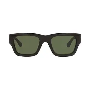 Gucci Square-frame Recycled Acetate Sunglasses /havana/green - Brown