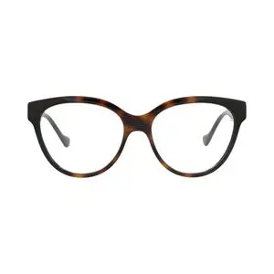 Gucci Square-frame Injection Optical Frames 'havana/black/transparent - Brown