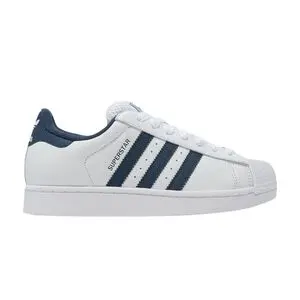 Adidas Superstar 2 'cloud Crew Navy Gold Metallic - White