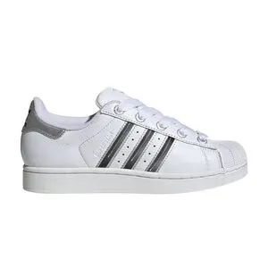Adidas Wmns Superstar 2 'cloud Matte Silver Core Black - White