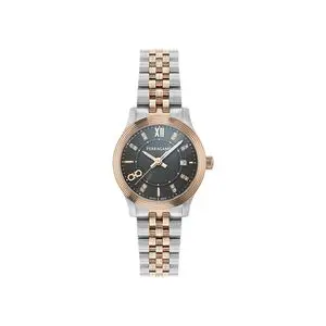 FERRAGAMO Duo Diamond Watch 'two Tone