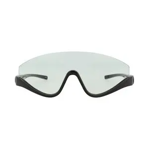 Gucci Shield-frame Injection Sunglasses /green - Black