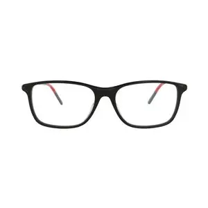 Gucci Square-frame Acetate Optical Frames /ruthenium/transparent - Black