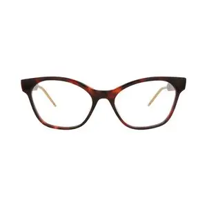 Gucci Cat Eye-frame Acetate Optical Frames 'havana/transparent - Brown
