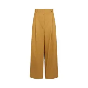 FERRAGAMO Pleated Wide-leg Trousers