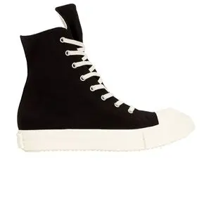 Rick Owens Denim Sneaker Milk