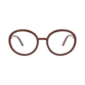 Gucci Round-frame Injection Optical Frames /transparent - Brown