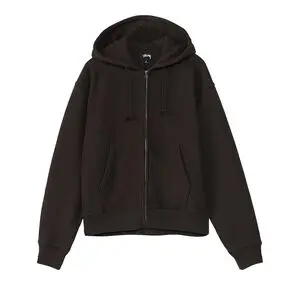 StÜssy Cursive Applique Zip Hood