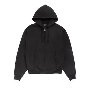 StÜssy Cursive Applique Zip Hood