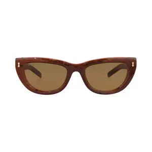 Gucci Cat Eye-frame Recycled Acetate Sunglasses /brown