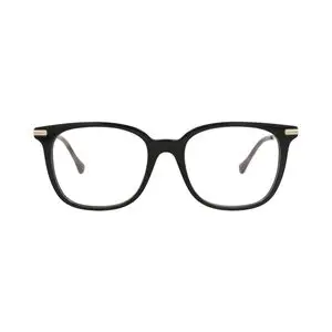 Gucci Square-frame Acetate Optical Frames /gold/transparent - Black