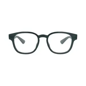 Gucci Round-frame Injection Optical Frames /transparent - Green